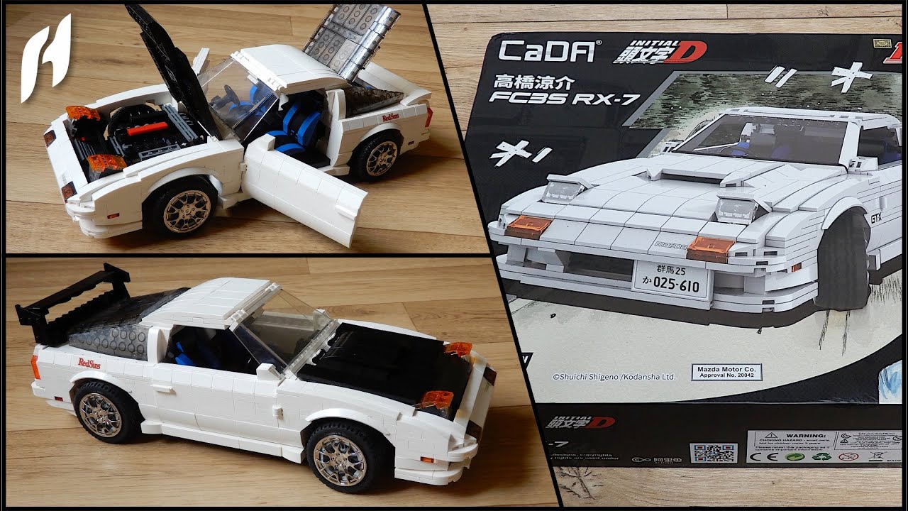 CaDA C61022W (Ryosuke Takahashi's Mazda RX-7 - Unboxing and Review ...