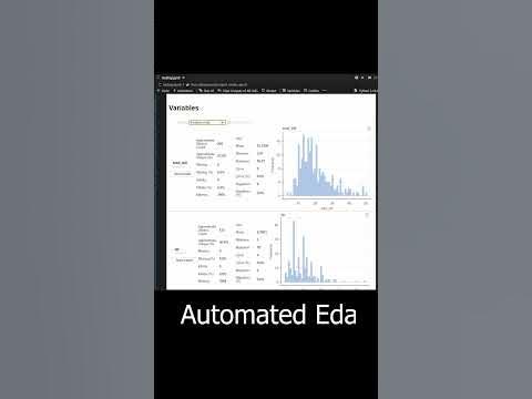 Automated Eda in python using dataprep🤩 - YouTube