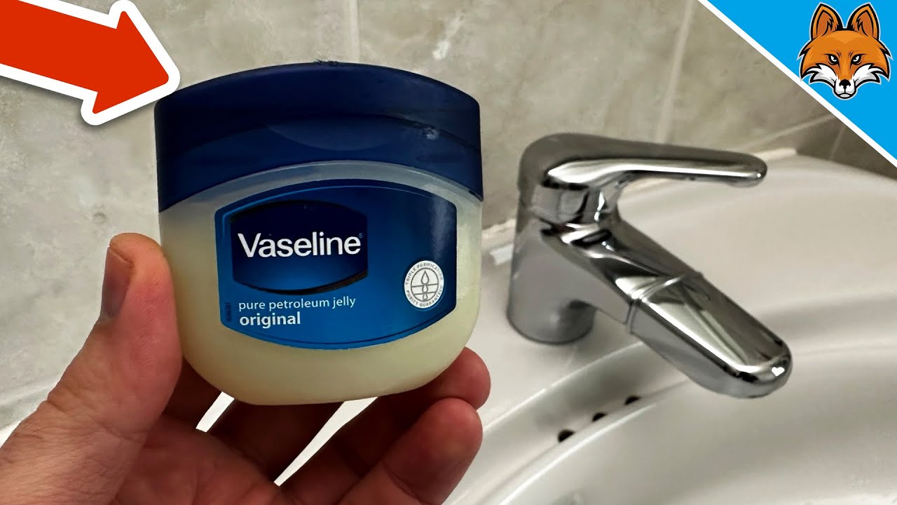 Reibe VASELINE an den Wasserhahn und STAUNE WAS PASSIERT💥(Überraschend ...