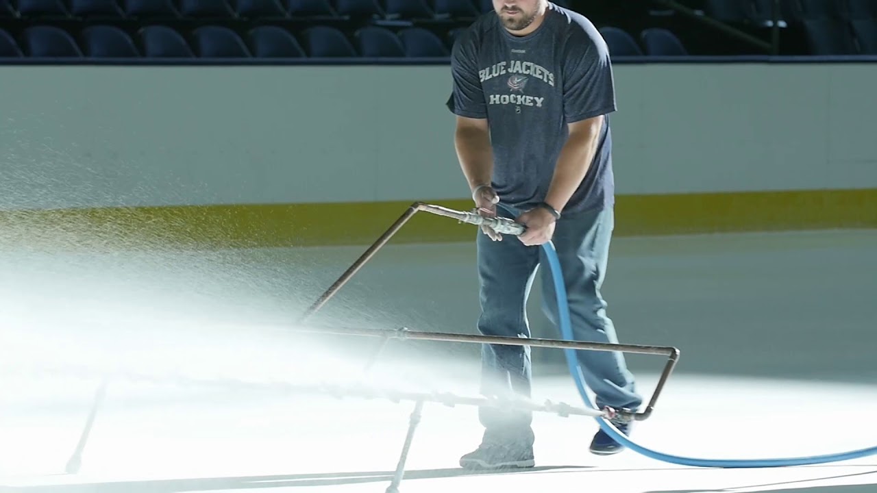 Ice Install 2017: Nationwide Arena - YouTube