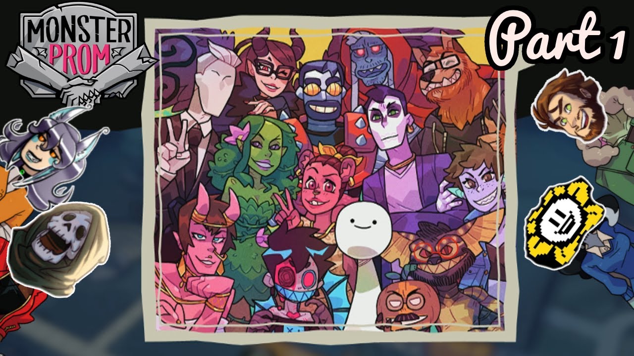 Monster Prom | 2 Anniversary Secret Ending | Part 1 w/ The Gang - YouTube