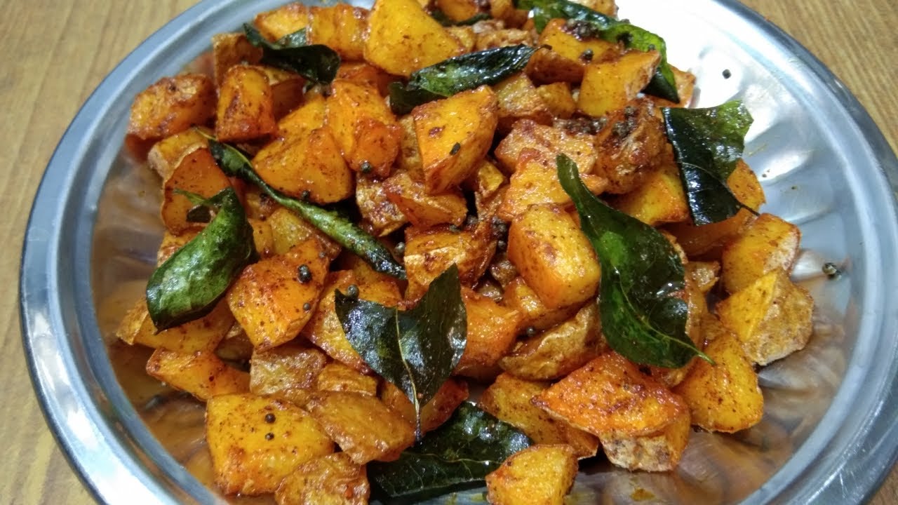 Potato Fry in tamil| Potato poriyal| Potato varuval| urulai kizhangu ...