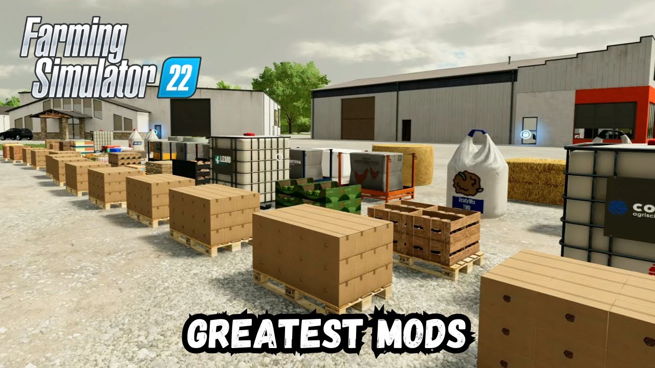 Greatest Mods Of Fs22 Liftable Pallets Farming Simulator 22 Xbox
