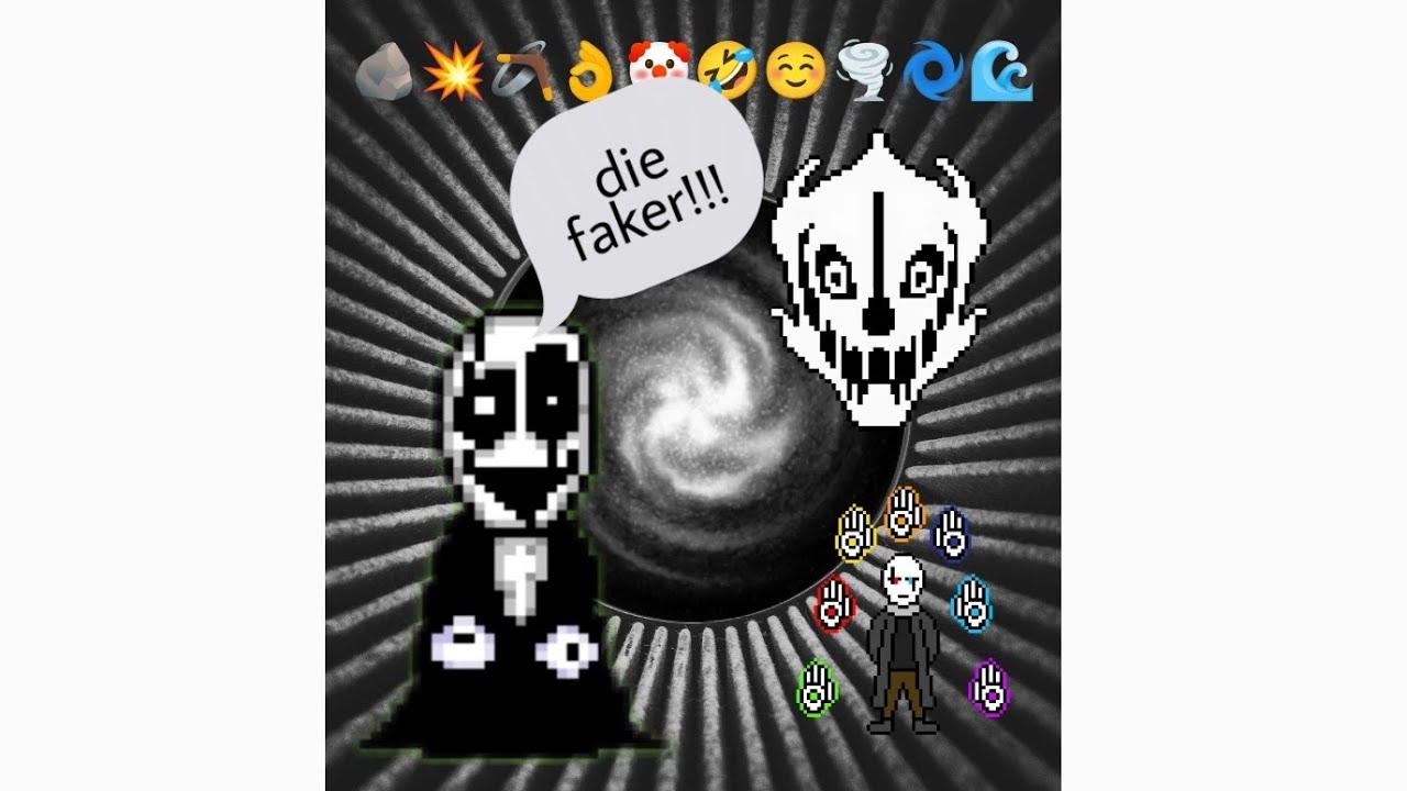 how to get WD gaster also known as undertale gaster [unknown battle ...