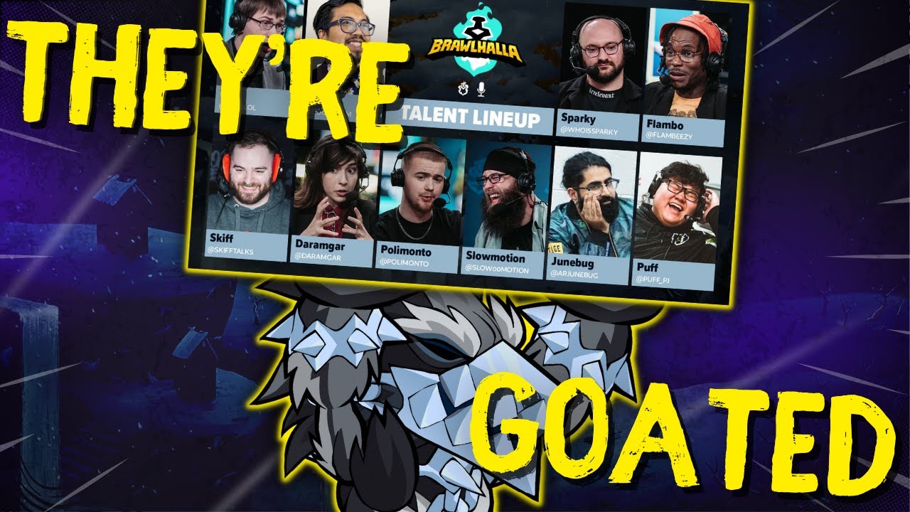 Brawlhalla Commentators Being GOATED for 11 Minutes and 30 Seconds ...