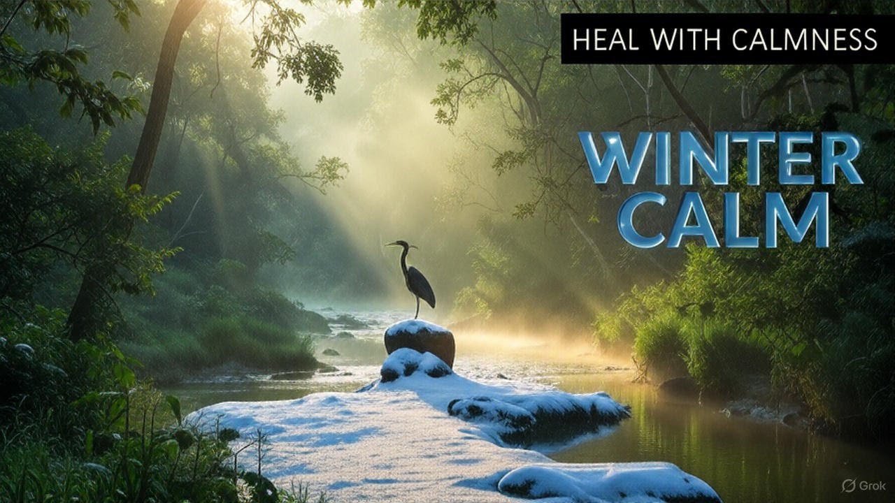 Be Relaxed Peaceful Winter Forest Scenes to Calm Your Mind - YouTube