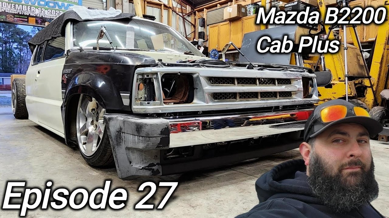Bagged Mazda B2200 Cab Plus - Episode 27 - YouTube