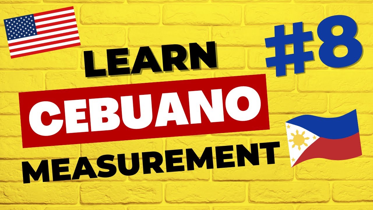 Learn Measurement In Cebuano - YouTube