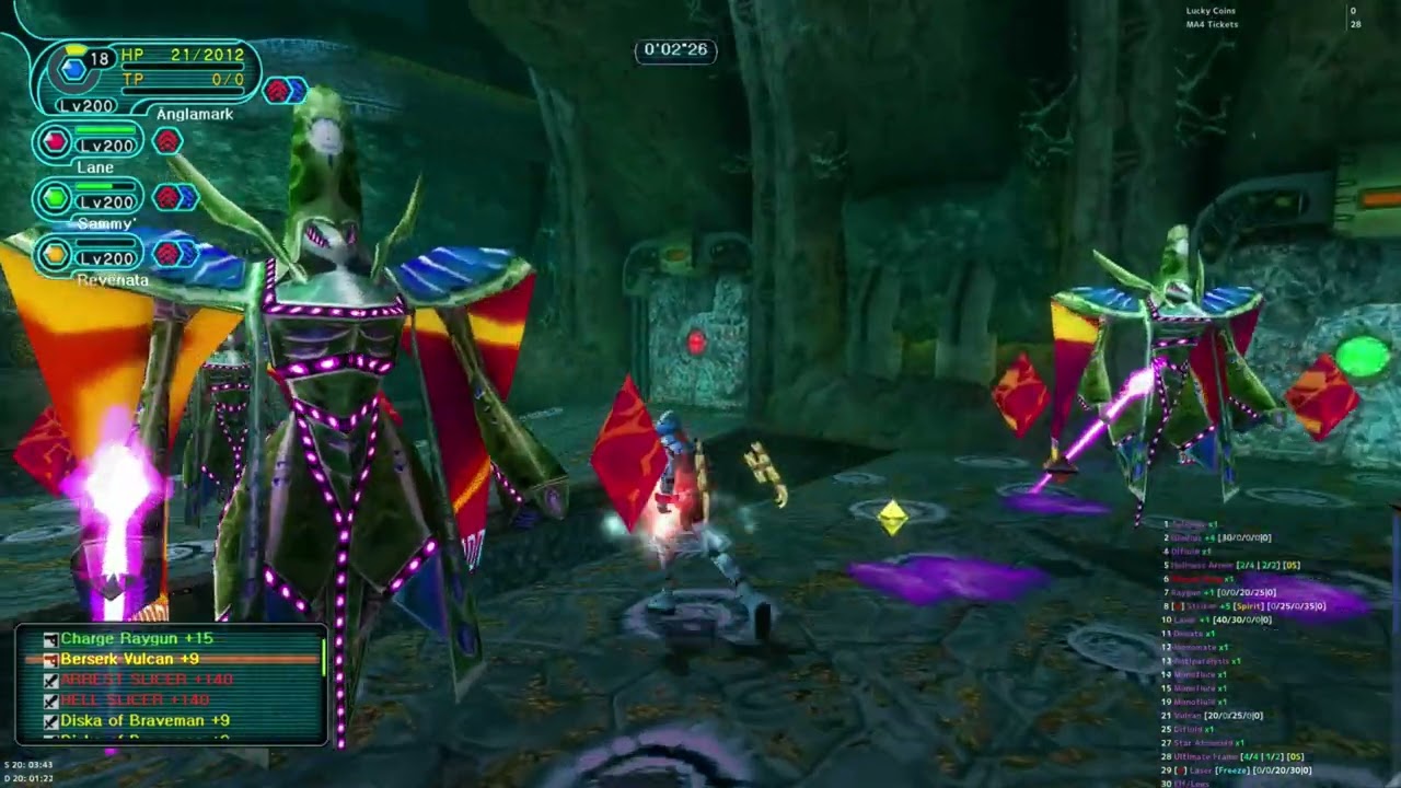 Ephinea PSOBB Anniversary 2022 - MAE: Ruins - YouTube