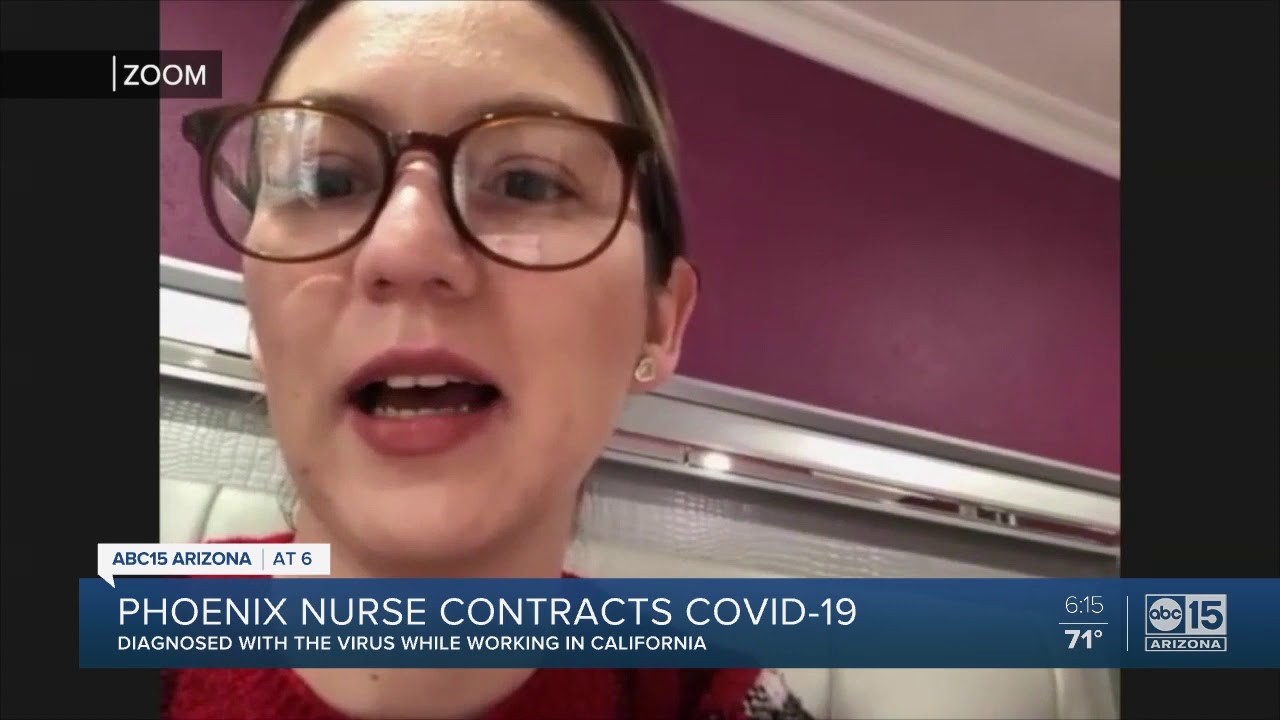 Phoenix nurse contracts COVID-19 - YouTube