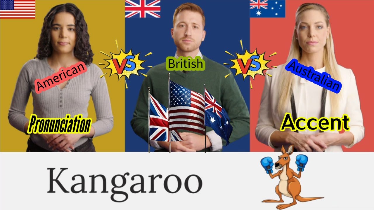 American vs. British vs Australian English Accent - YouTube