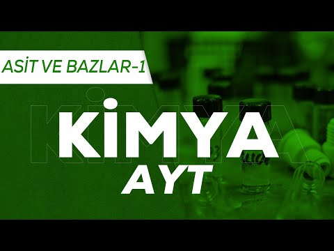 AYT KİMYA-ASİT VE BAZLAR-1#aytkimya#asitbaz#mehmetsaidözdemir