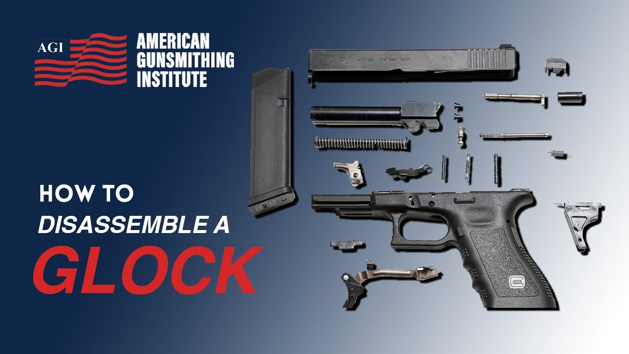 🧰 How To Disassemble A Glock With Master Gunsmith Ken Brooks | Change ...