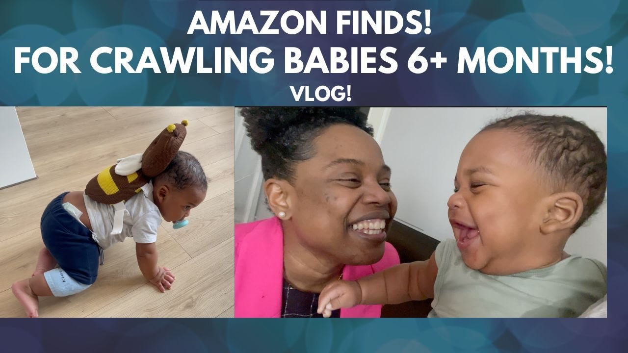 NEW MOM ALERT! AMAZON FINDS FOR 6+MONTHS OLD BABIES! | DAY IN THE LIFE ...