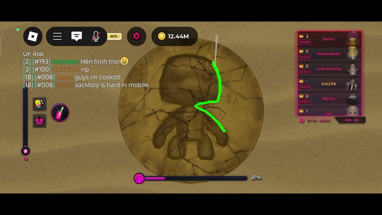 Ink games sackboy cookie - YouTube