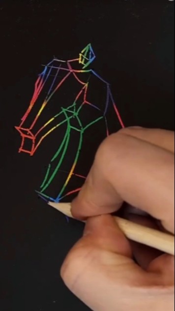 Drawing using a pointed stick #art - YouTube