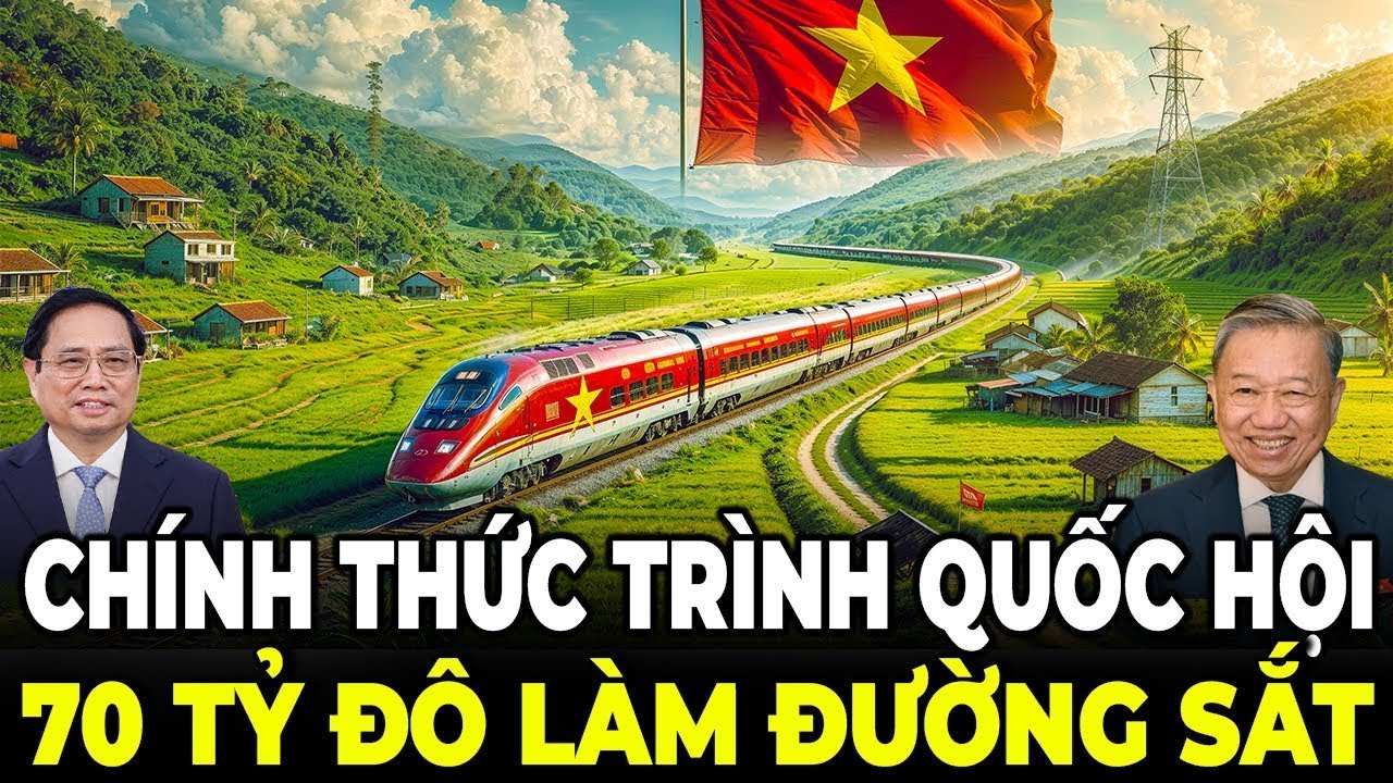 Chính Thức Trình Quốc Hội Đường Sắt Tốc Độ Cao Bắc - Nam 70 Tỷ USD ...