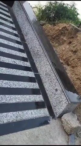 granite Ram fitting //. ramp granite ka triple Gola side mein #tiles # ...