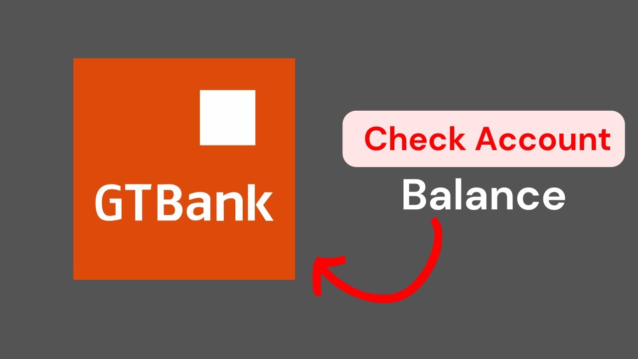 how to check account balance on GTBank (GTB) - YouTube