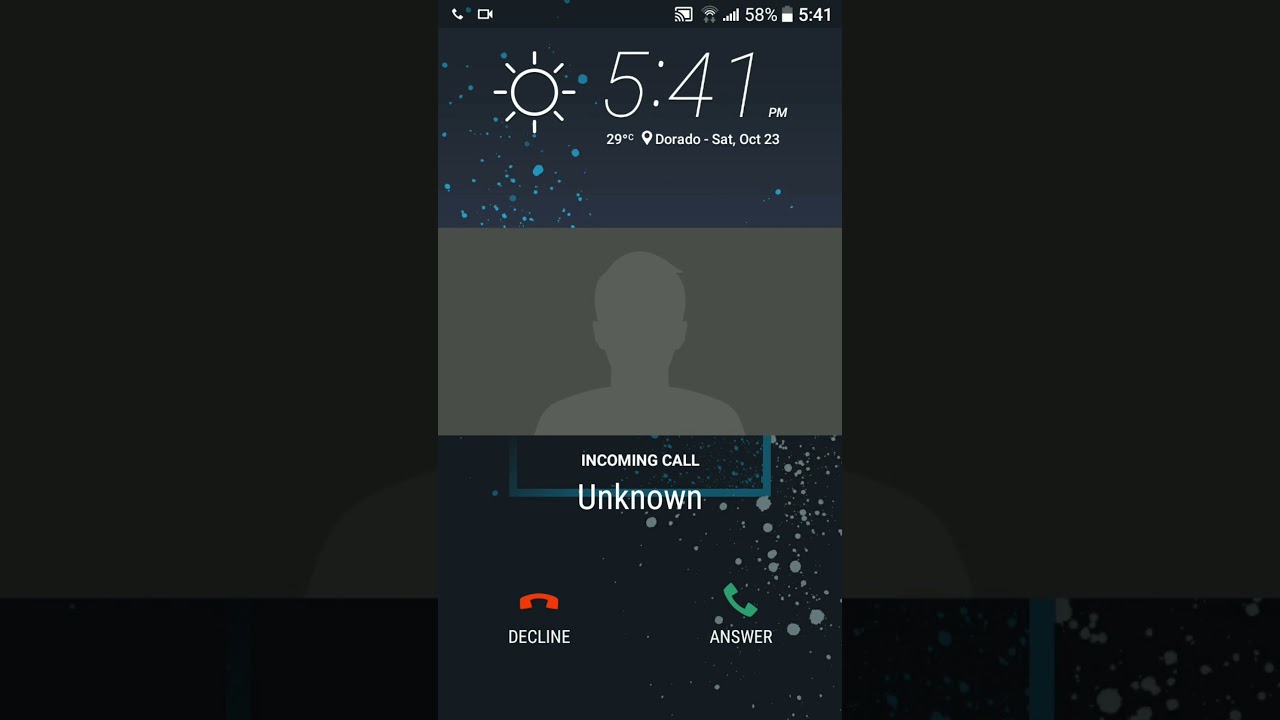 HTC Desire 530 incoming call (Screen Recording) - YouTube