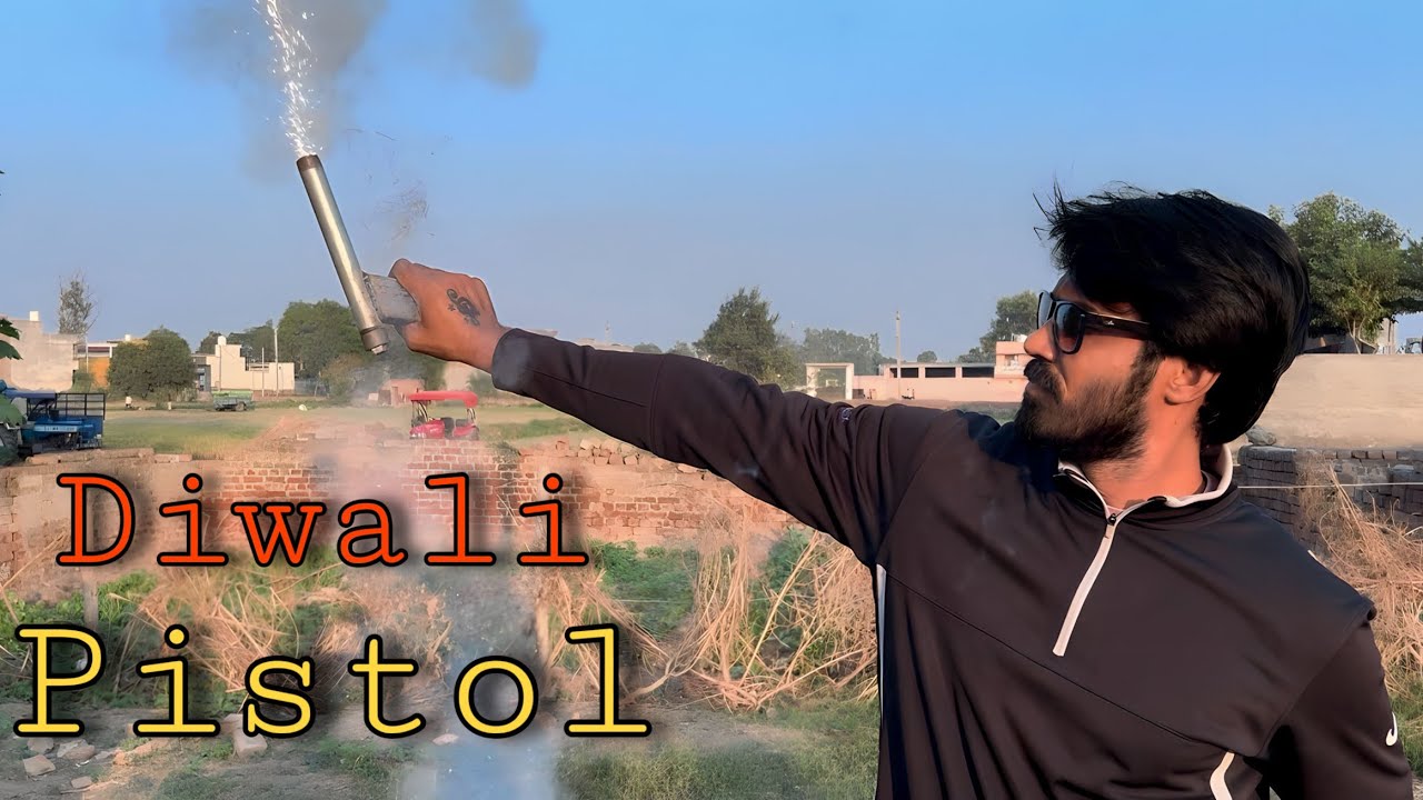 दिवाली Gun || Diwali Pistol Making #diwali #diwaligun - YouTube