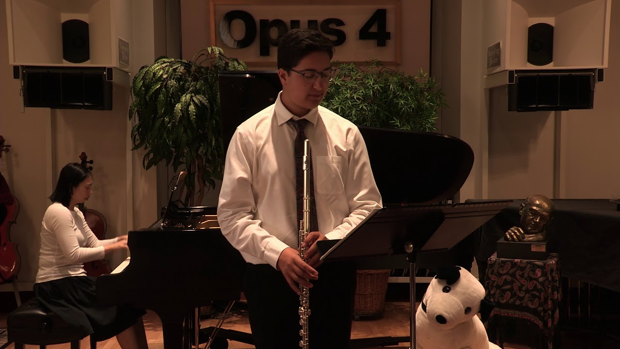 Opus 4 Studios: Alex Rosenbaum, flute - Fantaisie Pastorale Hongroise ...