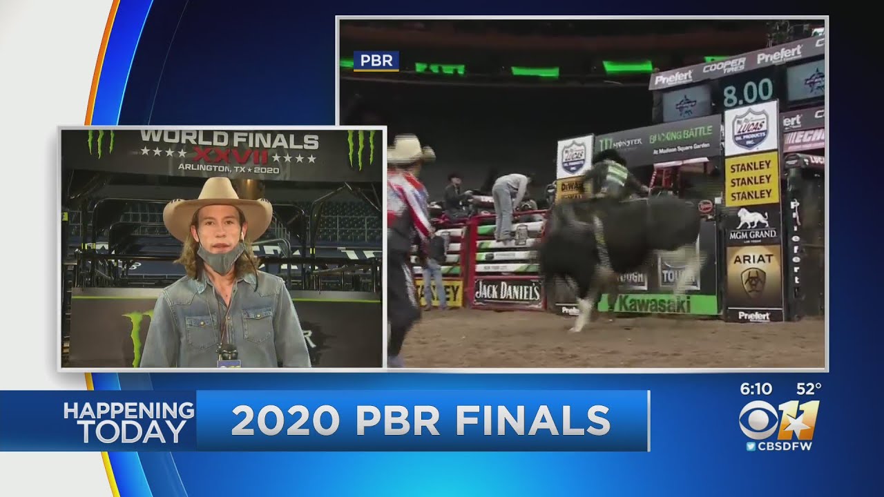 PBR Bull Rider Jesse Byrne Talks World Finals With CBS 11 - YouTube