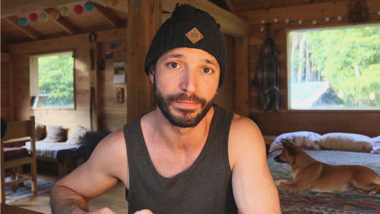 Living Off Grid in a Cabin that I Built in the Forest | New Series ...