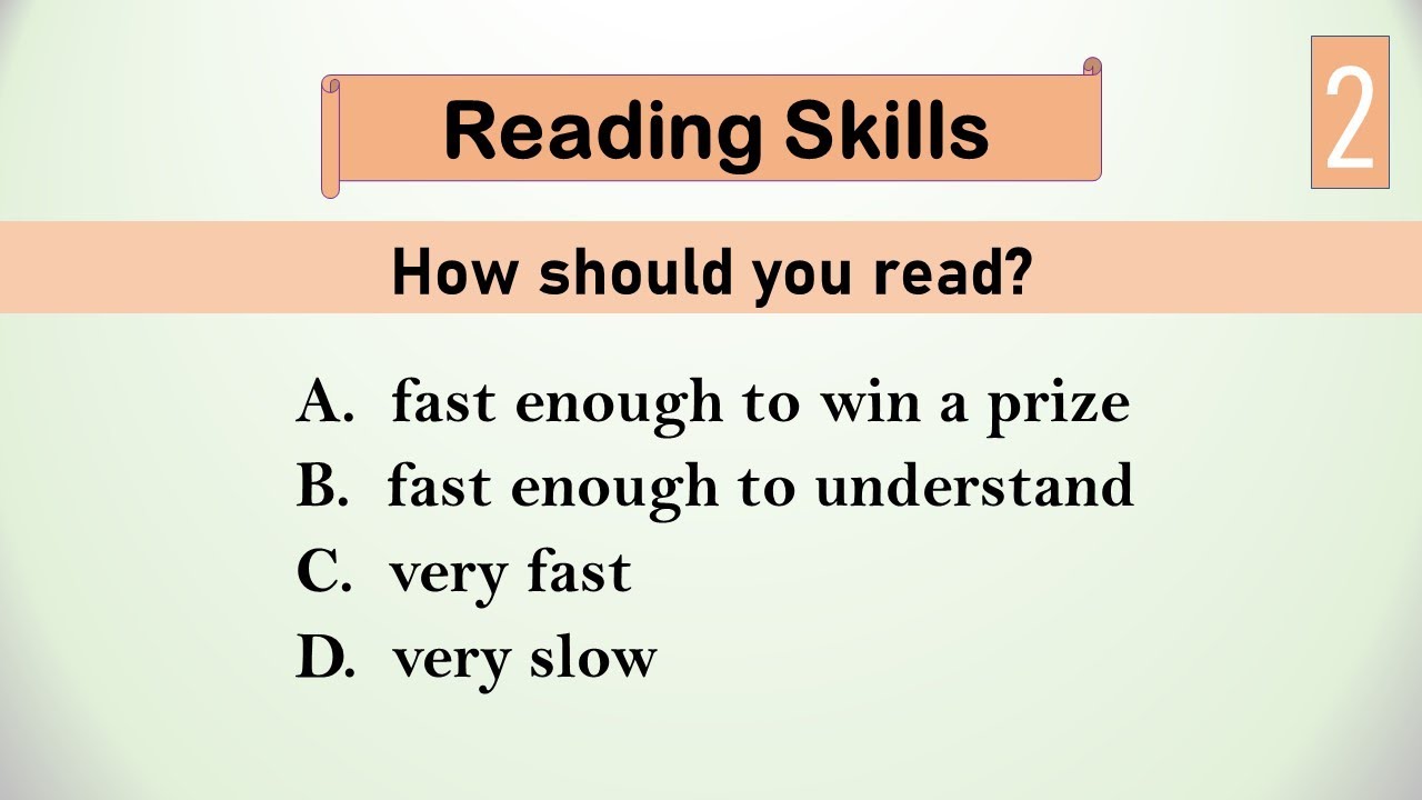 Improve Reading Skills Through Tests | Test 2 | Test Your English ...