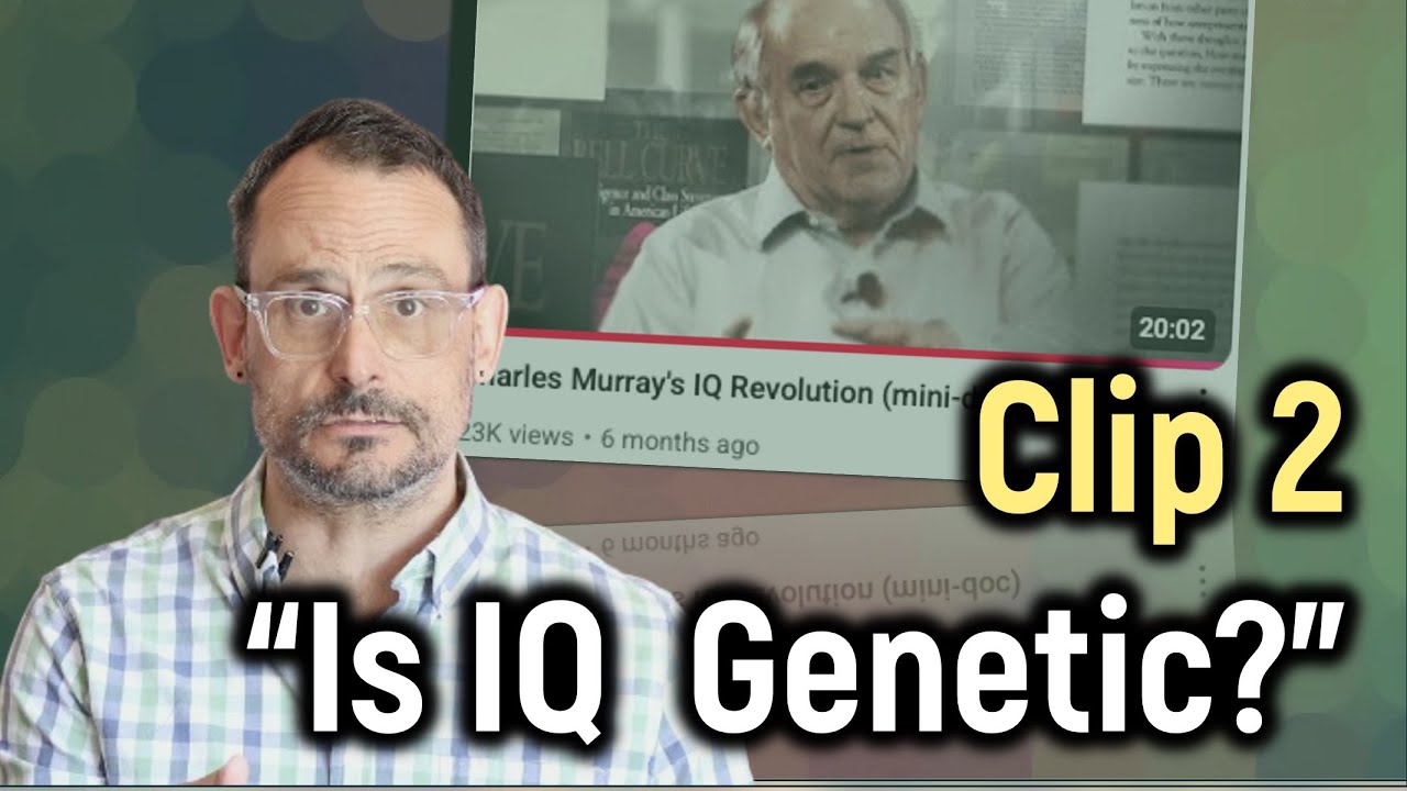 IS IQ MOSTLY GENETIC? Review of Charles Murray mini-doc CLIP - YouTube