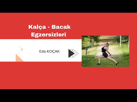 KALÇA - BACAK EGZERSİZLERİ - home exercises for pilates