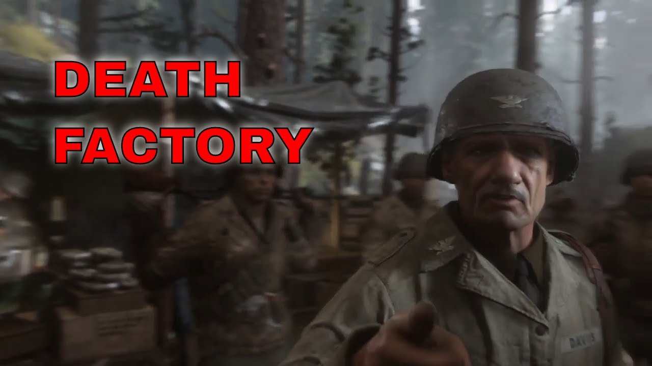 Call of Duty WWII Death Factory Gameplay - YouTube