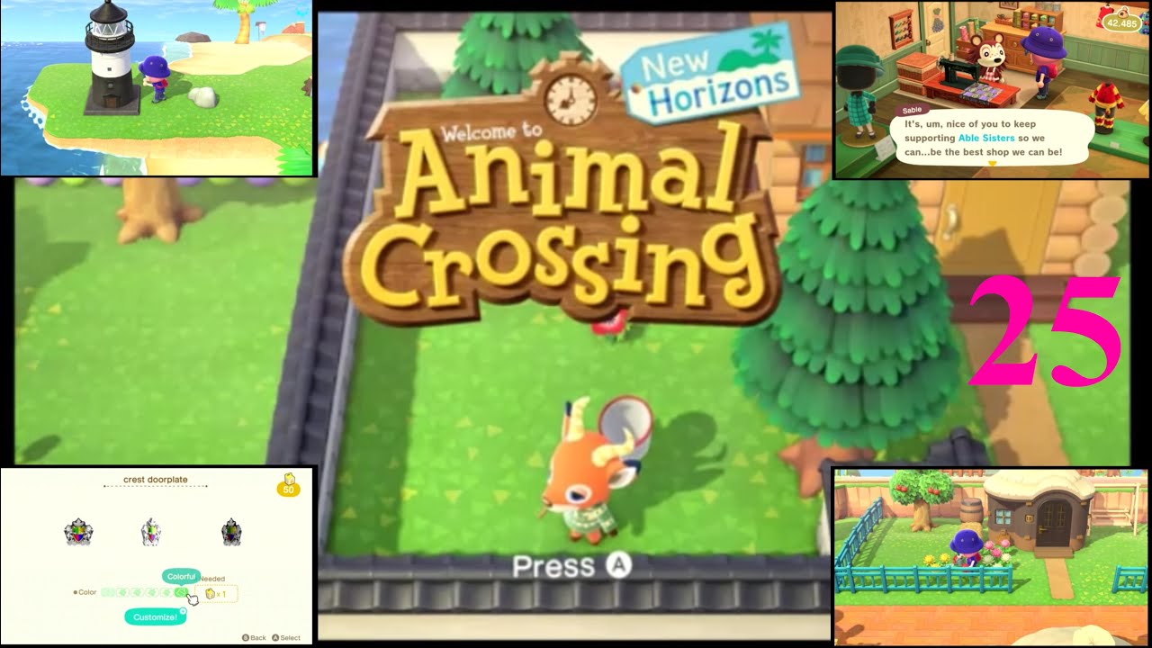 Animal Crossing New Horizons Part 25, Inside Shep House For The First ...