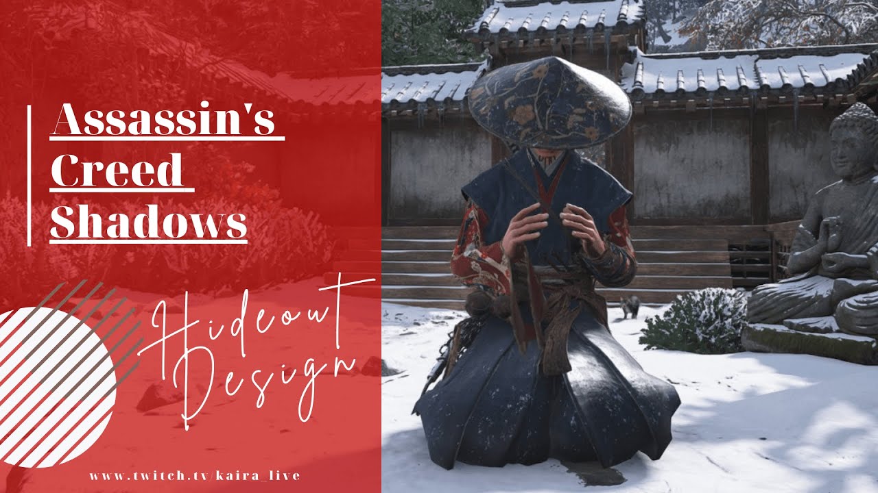 Assassin's Creed Shadows | Hideout Design | Tour & Build Ideas - YouTube