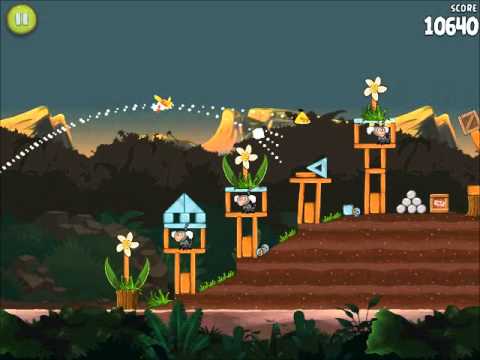 Official Angry Birds Rio Walkthrough Jungle Escape 3-2 - YouTube