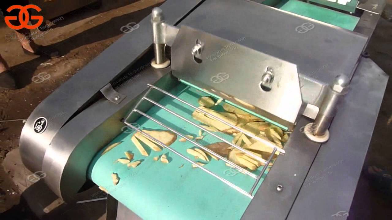 Multifunction Vegetable Cutting Machine - Potato Cutting Video - YouTube