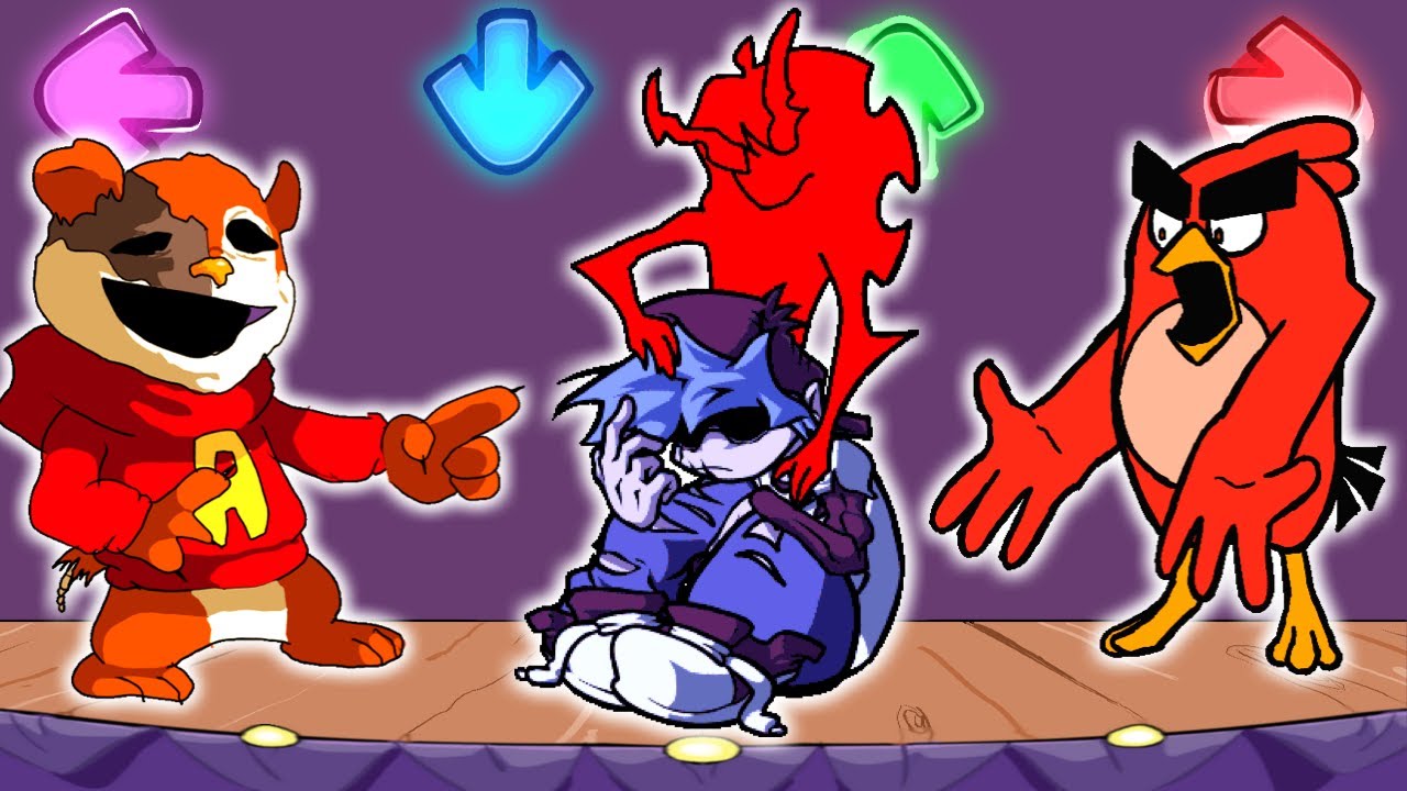 Silly Billy, Dora, Isabella, Red, Alvin | FNF Character Test | Gameplay ...