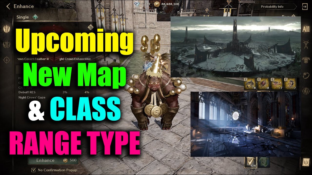 Night Crows Upcoming MAP & New Class 2nd Anniversary Dev Note - YouTube