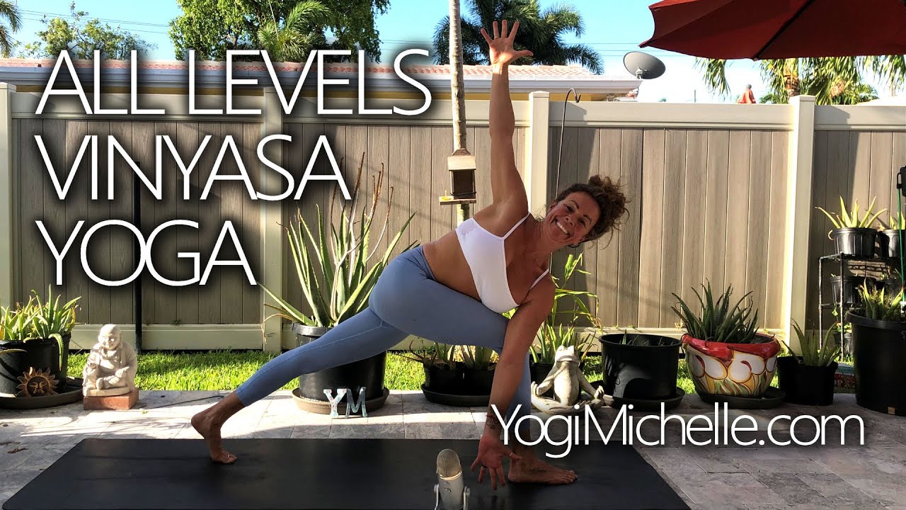 Vinyasa Yoga Flow | Yogi Michelle - YouTube