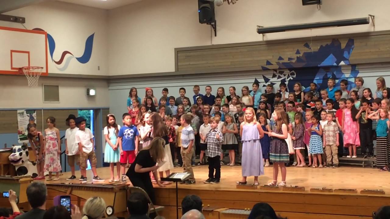 2nd grade concert, May 2016 - YouTube