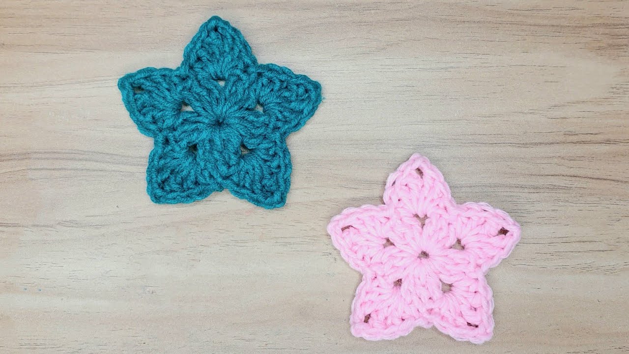 How to Crochet Star | Crochet Star making for beginners | Crochet ...