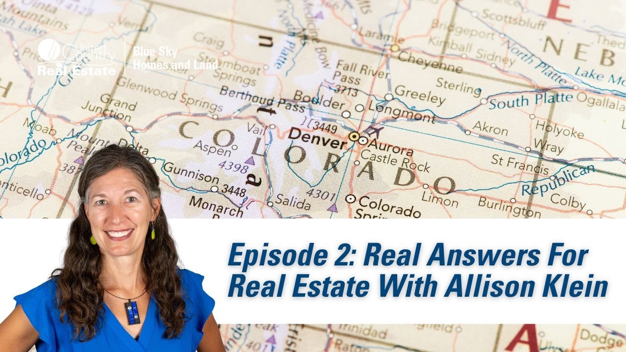 Episode 2: Real Answers For Your Real Estate With Allison Klein! - YouTube