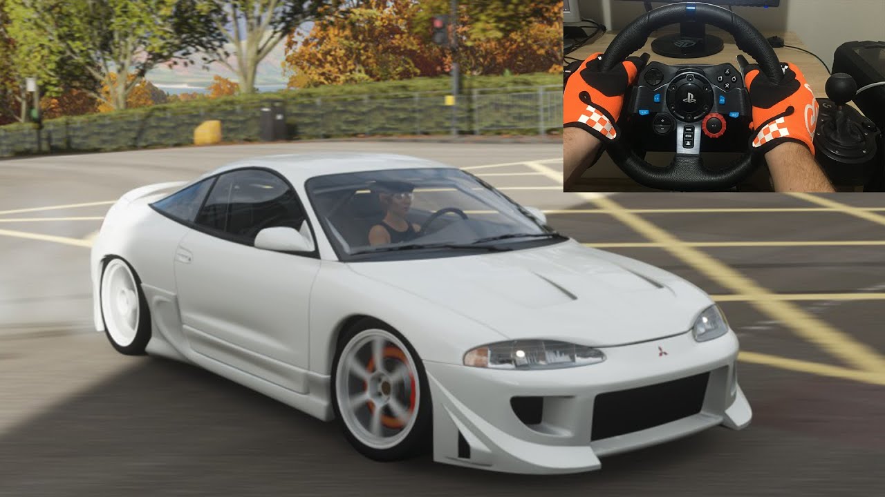 Drift Mitsubishi Eclipse GSX 1995 Forza Horizon - Logitech G29 And ...