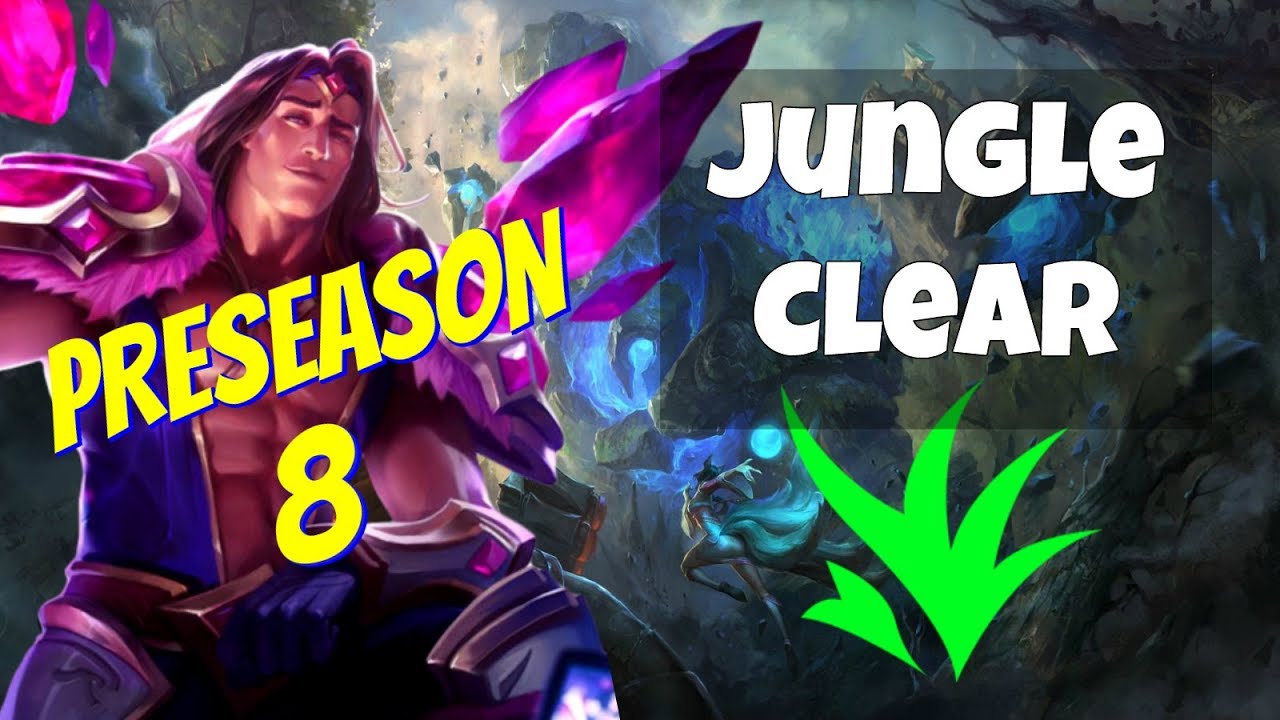 [Preseason 8] Taric Jungle Full Clear - YouTube