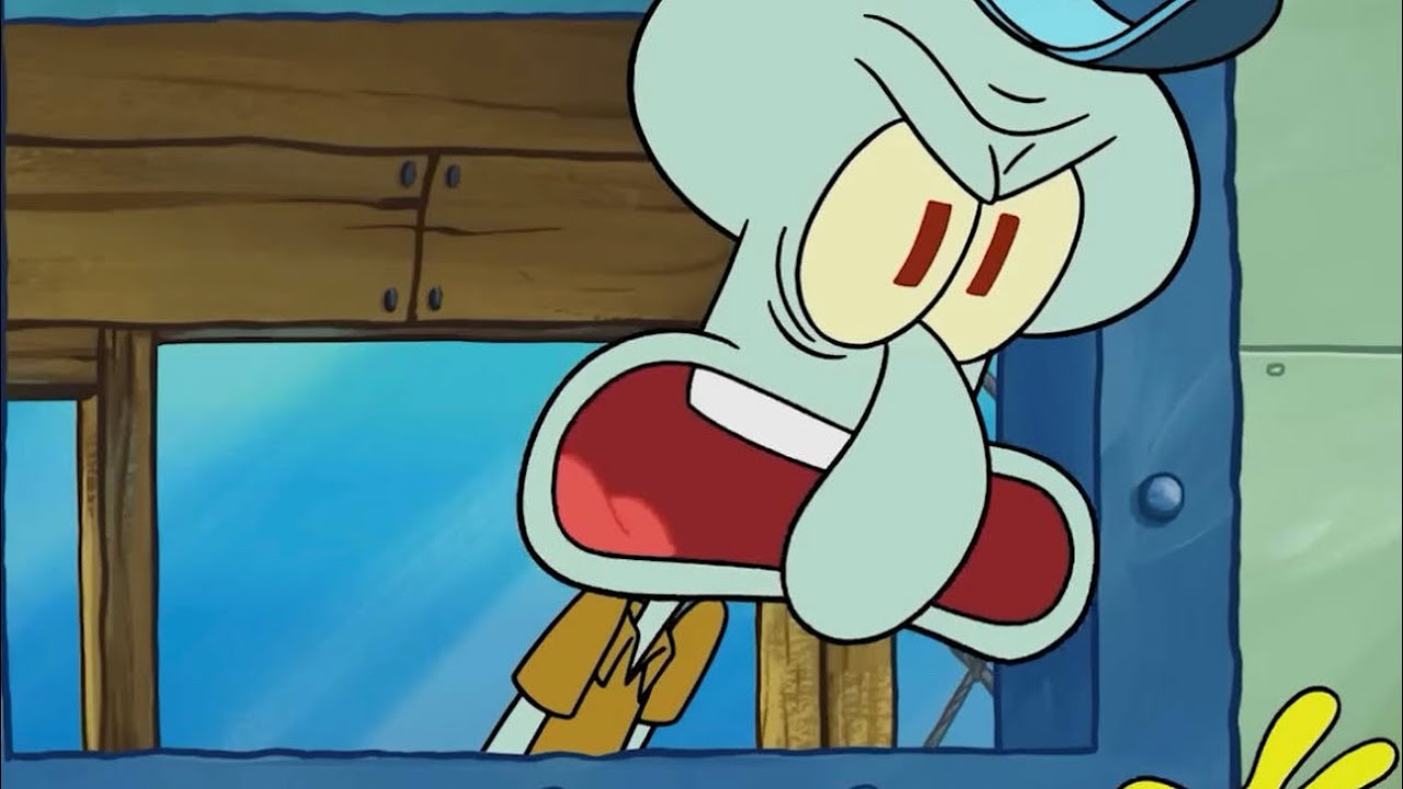 SPONGEBOB WARNED SQUIDWARD ABOUT TALKING BAD ABOUT MR KRABS! - YouTube
