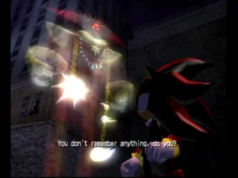 Shadow the Hedgehog (GC) - cutscene after westopolis dark mission - YouTube