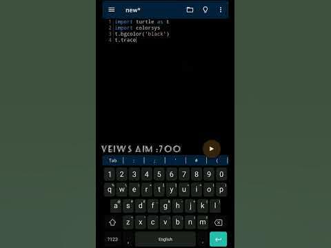 Abstract Animation Python - YouTube