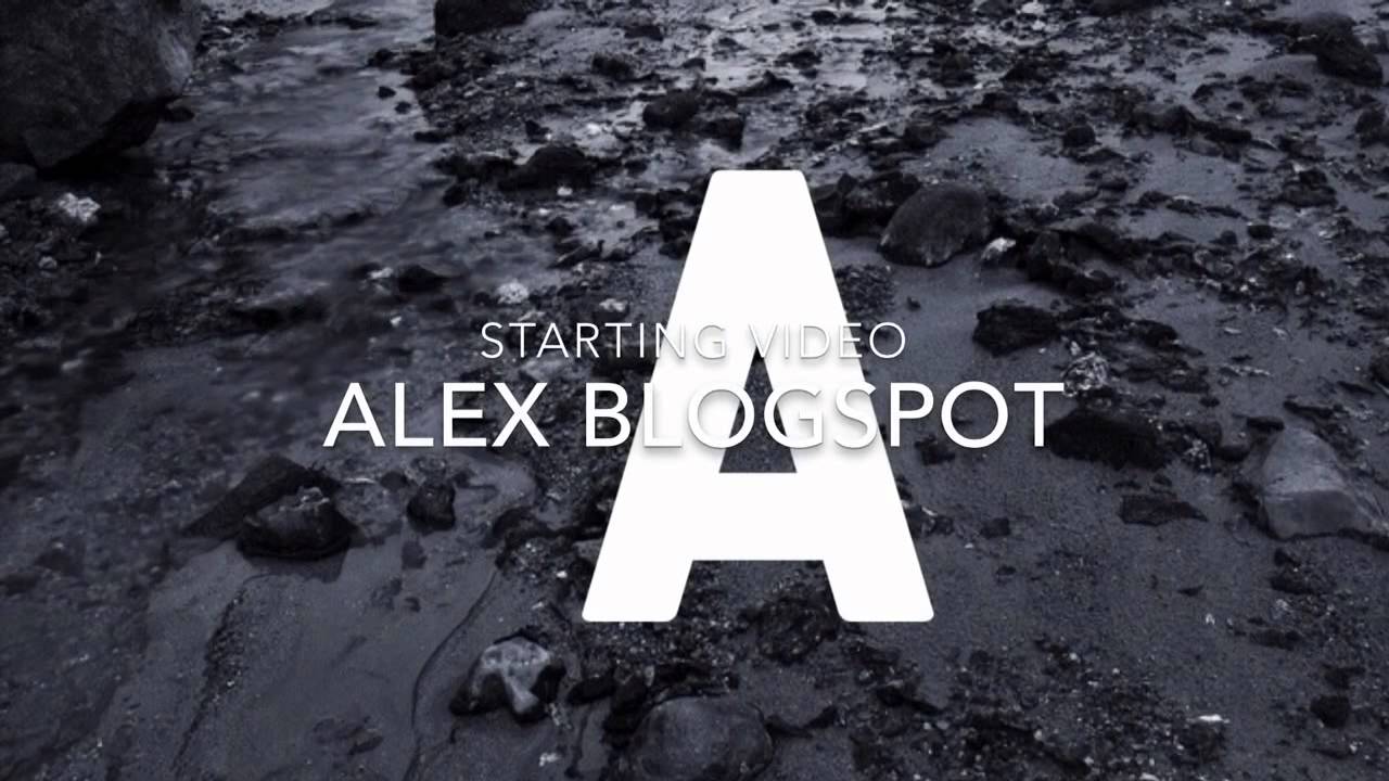 ALEX - Starting Video / Man fashion blog - YouTube