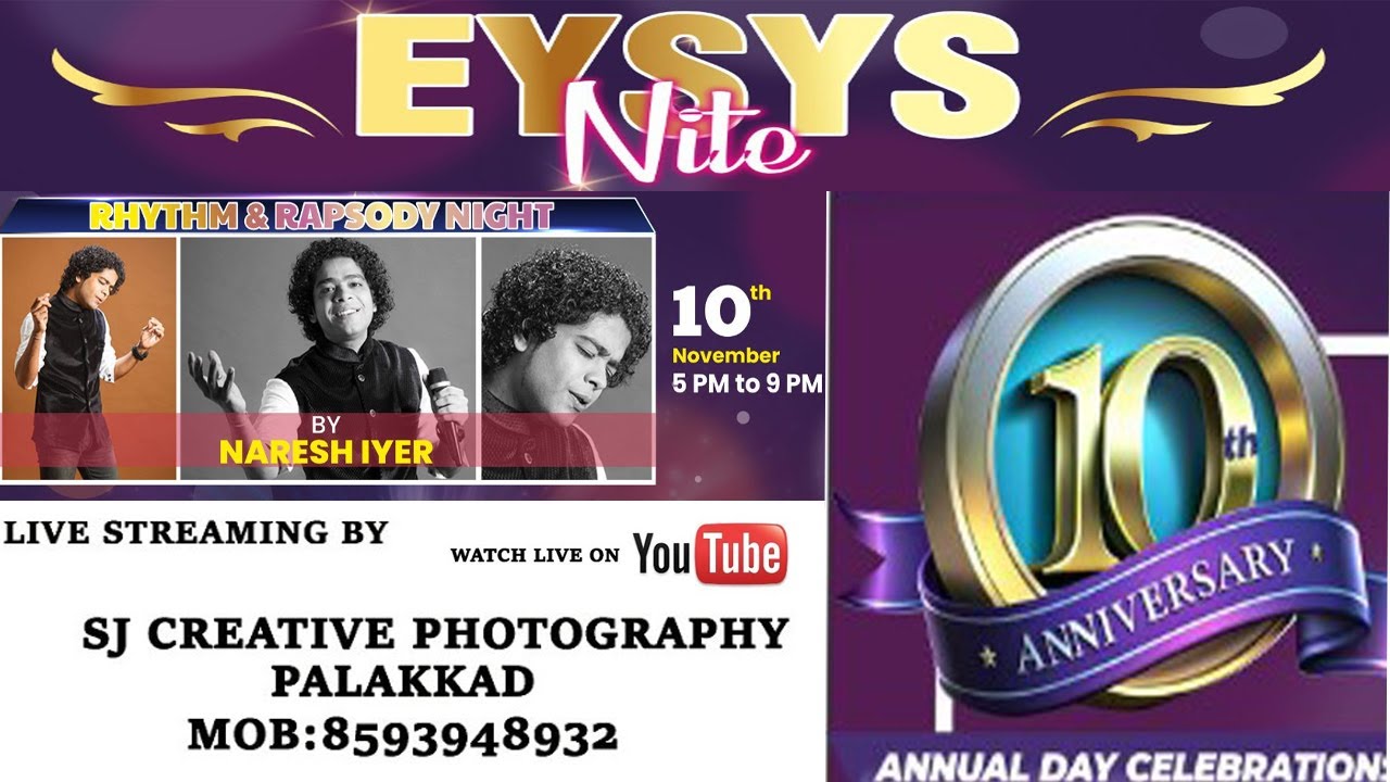AWARD NIGHT & ANNUAL MEET | EYSYS PHARMA | 10-11-2024 - YouTube