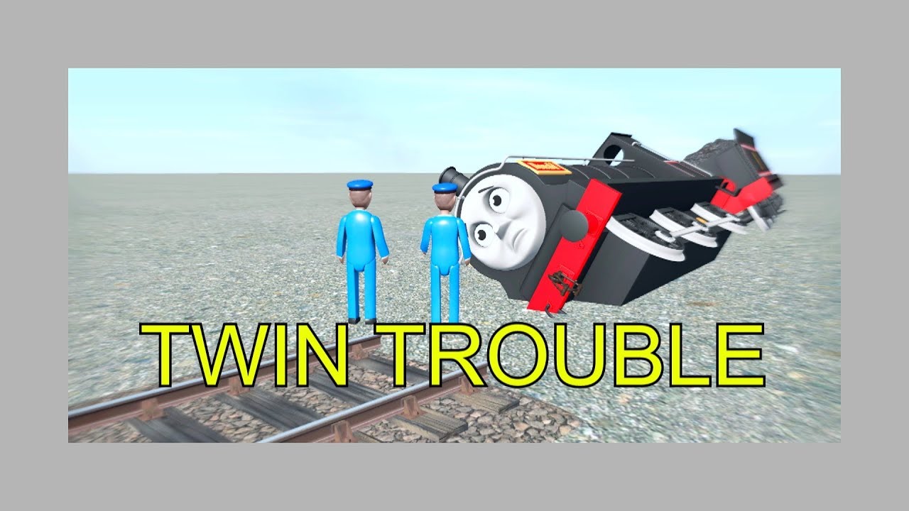 DONALD REVESRED INTO THE BUFFERS | Trainz Remake Clip - Twin Trouble ...